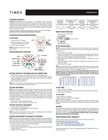 Noah x Timex Moon Phase Watch - Noah