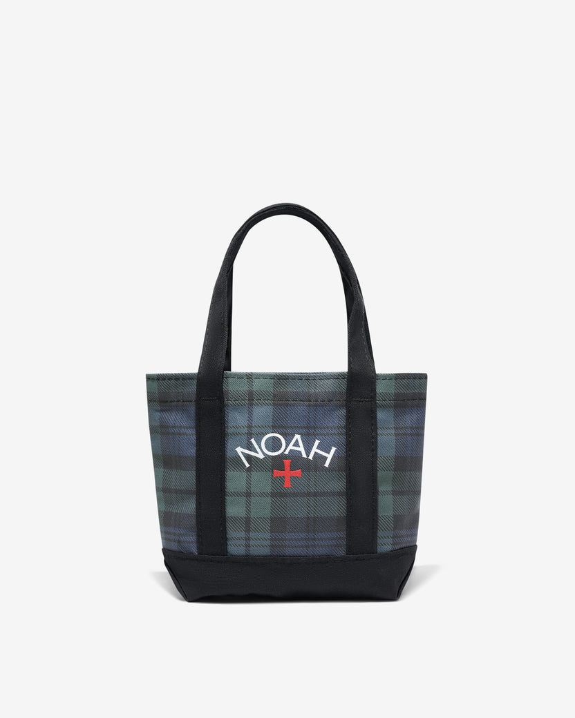 Tartan Print Mini Tote Bag - Noah