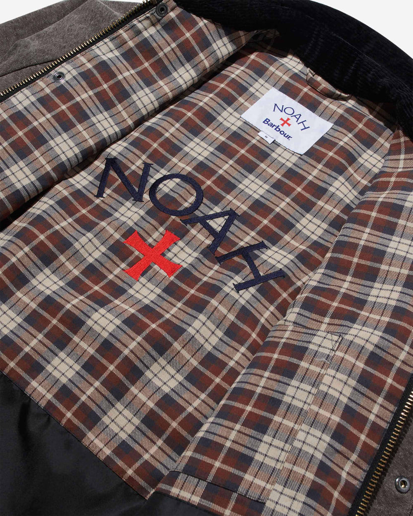 Noah X Barbour Cotton Bedale Jacket Noah