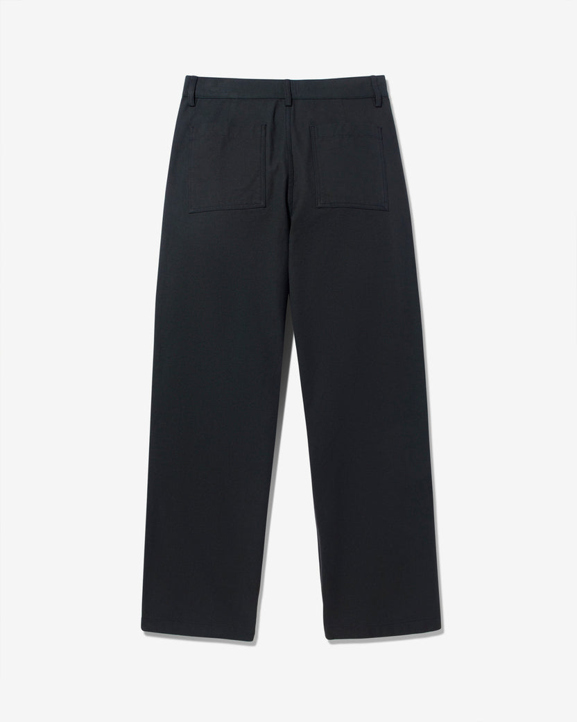 Double-Pleat Cotton Pant - Noah
