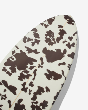 Cow Print Surfboard - Noah